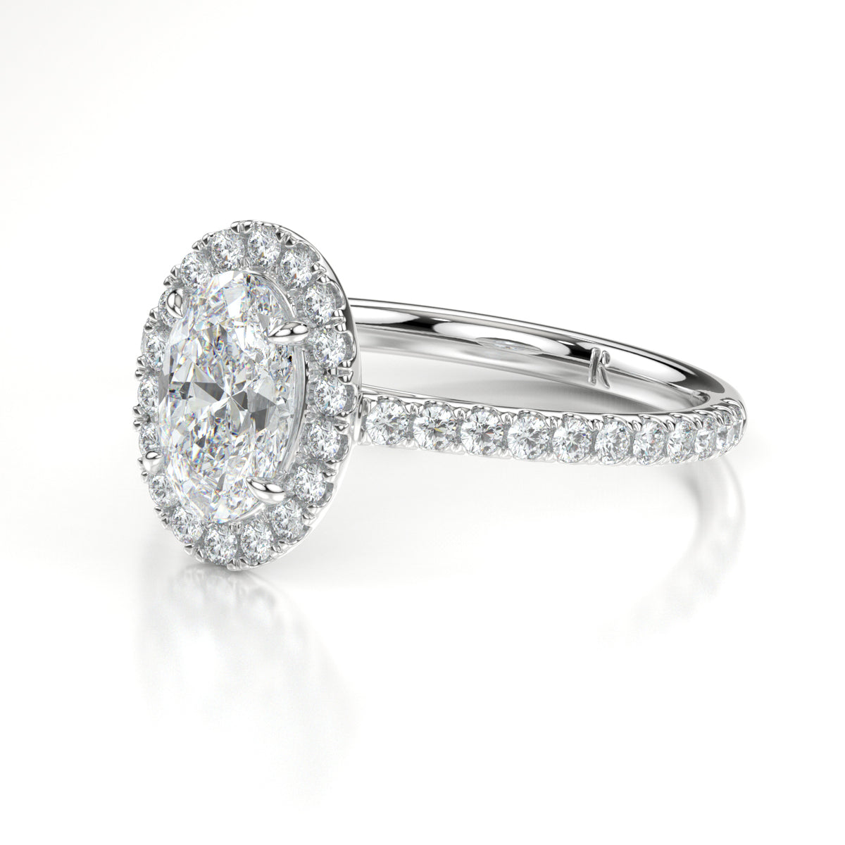 Arlet | 18K Gold and Platinum Diamond Band Ring